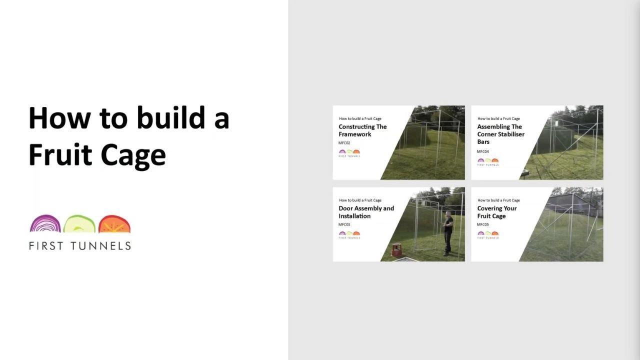 How To Build A Fruit Cage | Introduction To Building A Fruit Cage ...