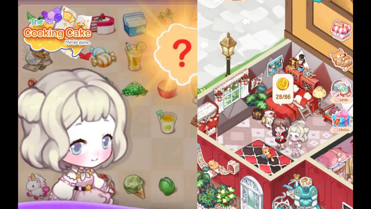 The cooking cake: merge game | Level 23 Part 49 🎂🍪 #merge - YouTube