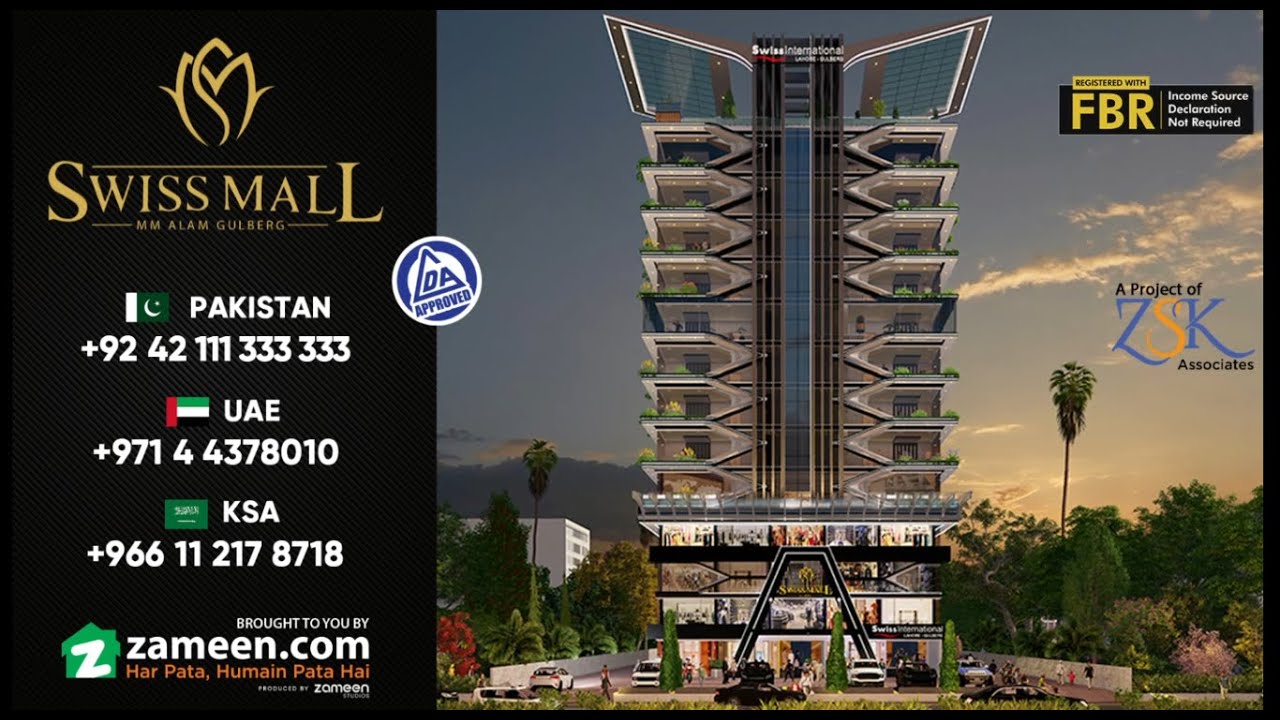 Swiss Mall Gulberg – Construction Update May 2022 - YouTube