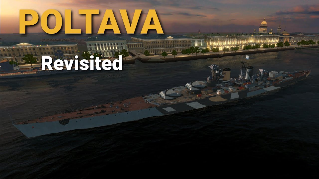 POLTAVA WoWs Blitz- The Best Premium Russian Battleship! - YouTube