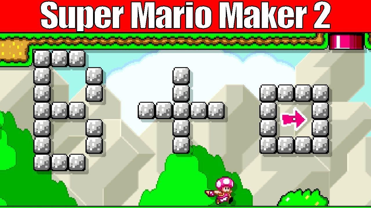 Basic Training - Super Mario Maker 2 Tutorial - YouTube