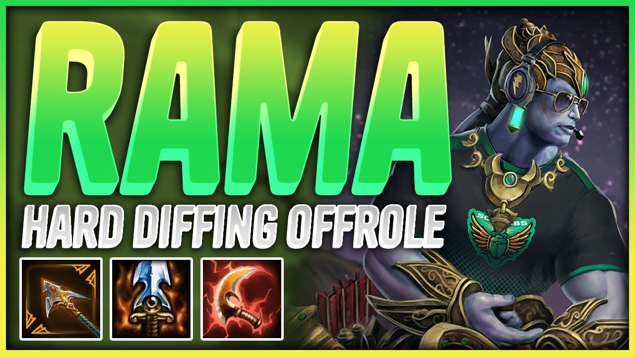 THIS NEW RAMA CRIT BUILD SLAMS IN 10.7! - SMITE GM SPL ADC Ranked ...