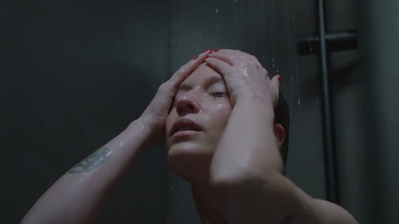 Woman Shower Washing Water Stock Video Footage - YouTube
