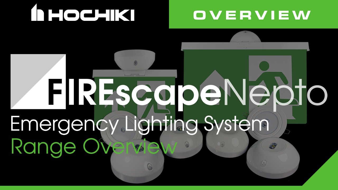 Hochiki FIREscape Nepto Range Overview - YouTube