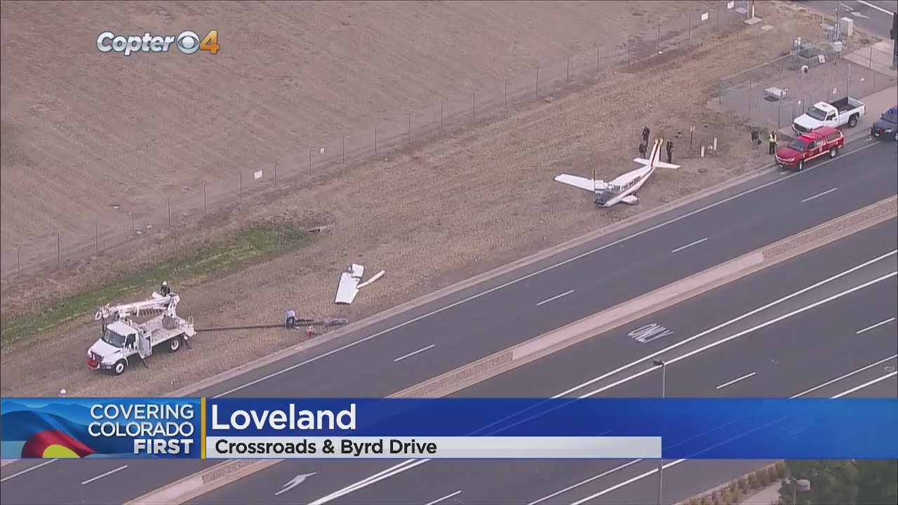 Small Plane Loses Wing In Crash Shortly After Takeoff In Loveland - YouTube