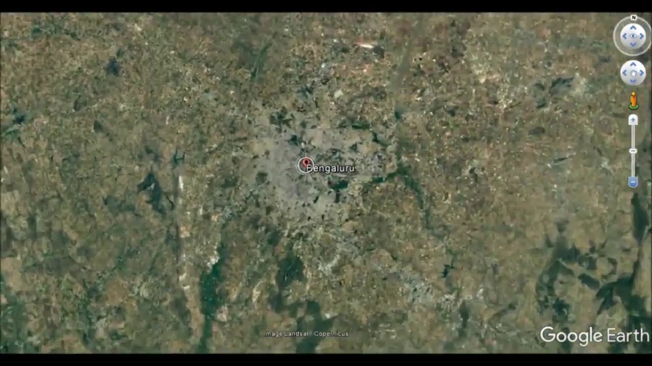 EARTH ZOOM TO BANGALORE ( Bengaluru) - YouTube