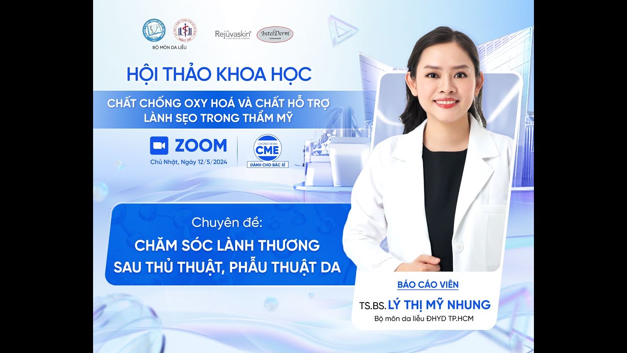 Rejuvaskin | Chăm sóc lành thương sau thủ thuật, phẫu thuật da - TS.BS Lý Thị Mỹ Nhung - YouTube