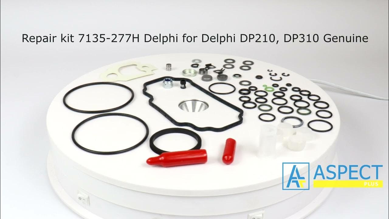 Repair kit 7135-277H Delphi for Delphi DP210, DP310 Genuine - YouTube