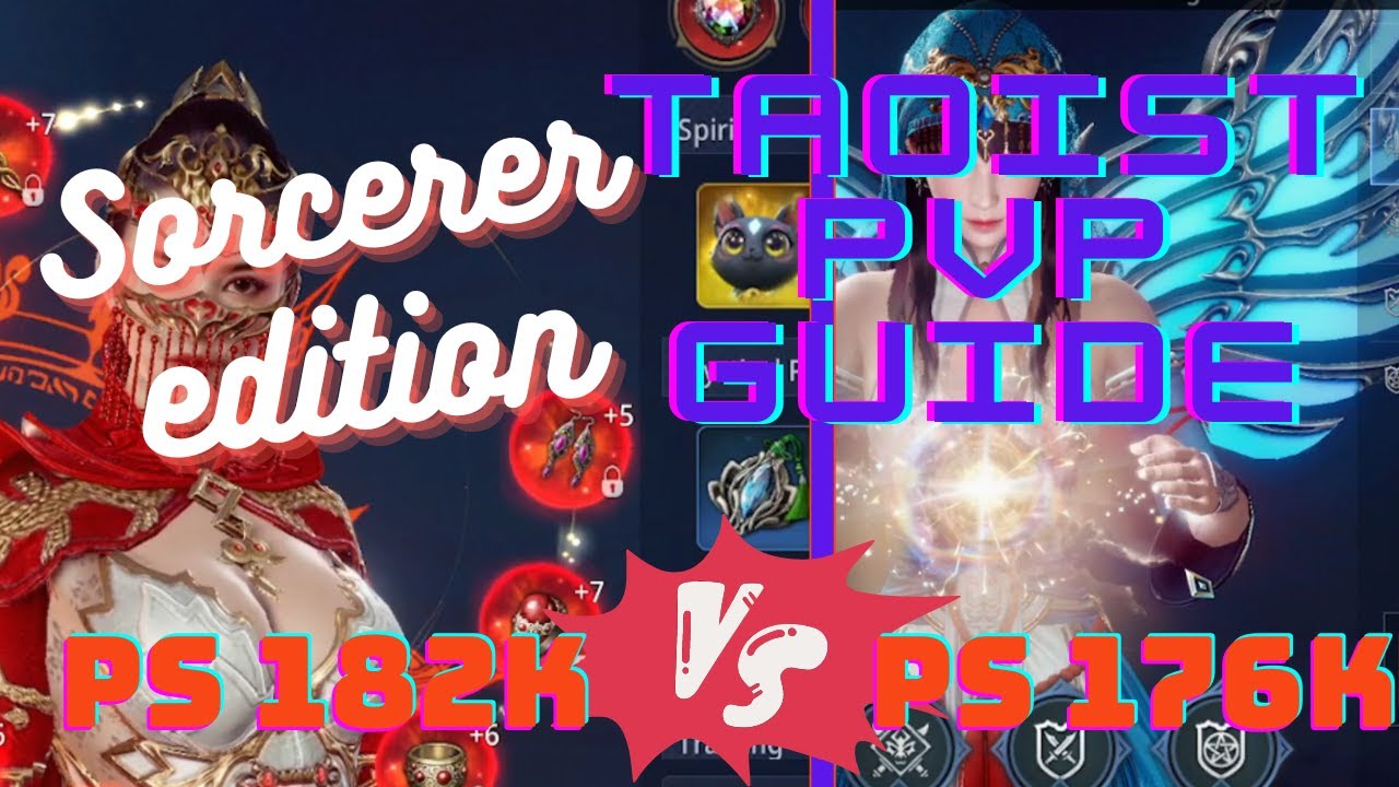 MIR4 TAOIST PVP GUIDE - HOW TO BEAT HIGHER LEVEL SORCERER WITH ...