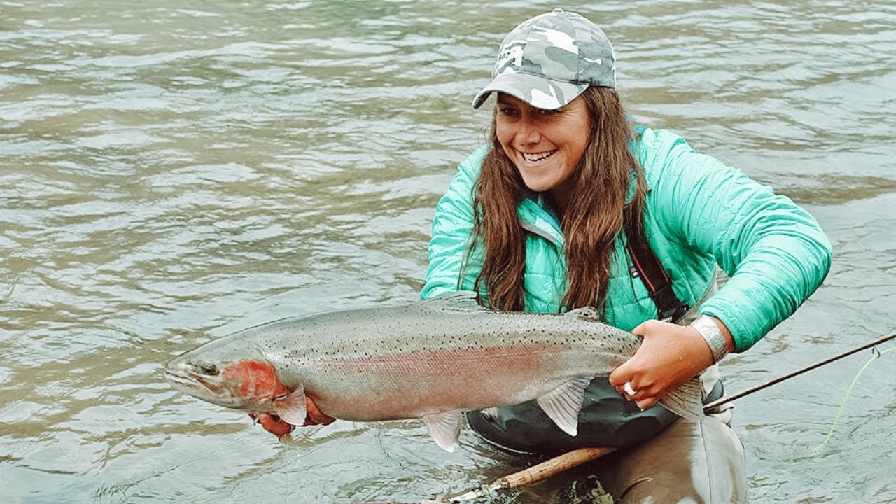 Adrienne Comeau, Will Bush and April Vokey Steelhead Fishing in BC ...