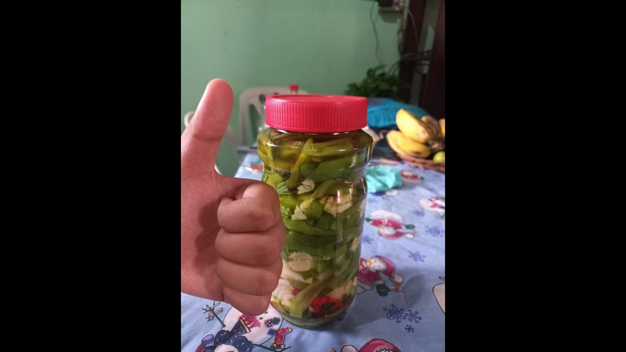 Preserved Long Chili||Atsarang Siling Haba||FermentedChili||YummyChili ...