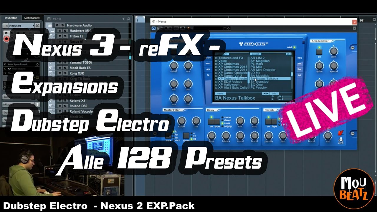 reFX Nexus 2 Expansion Tutorial - Dubstep Electro - All 128 Presets ...