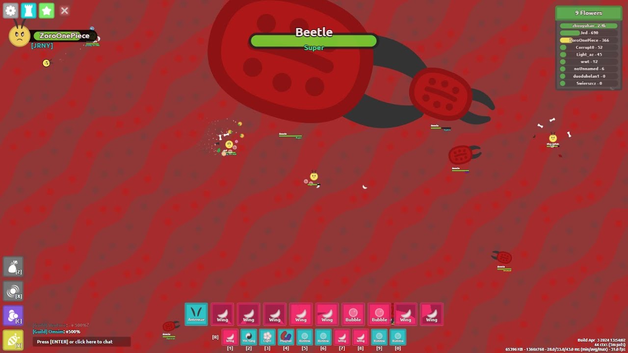 florr.io:Super Hel Beetle Moment - YouTube