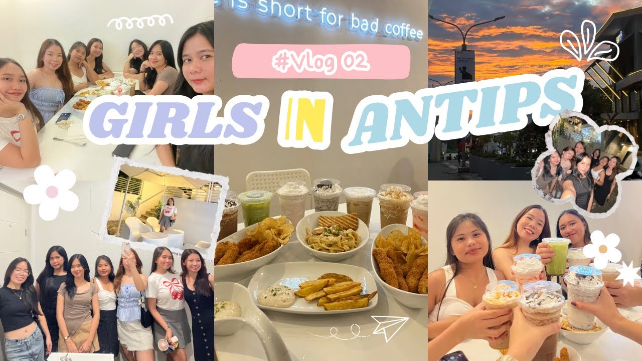 girls in antips | cafe, friends, vlog #2 - YouTube