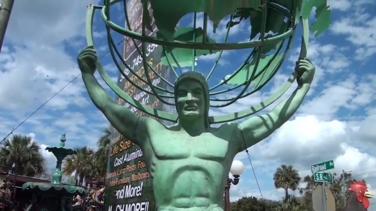 Barberville Yard Art Emporium - YouTube