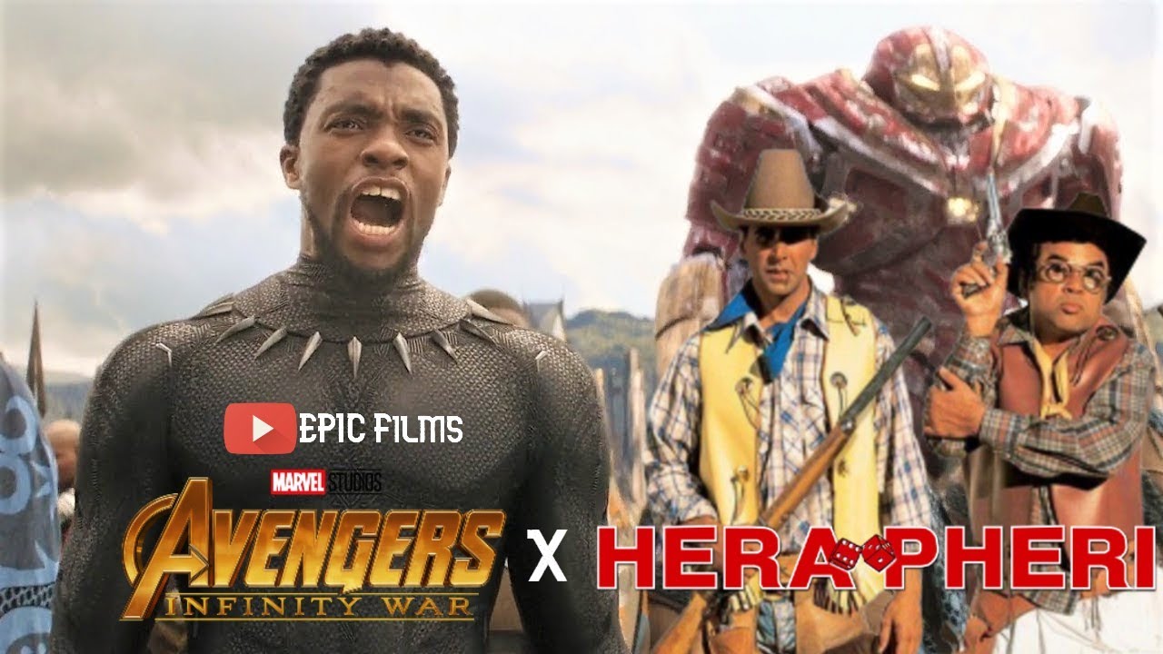 Avengers X Hera Pheri The Infinity War Ultimate Crossover Meme Version Dank Indian Memes