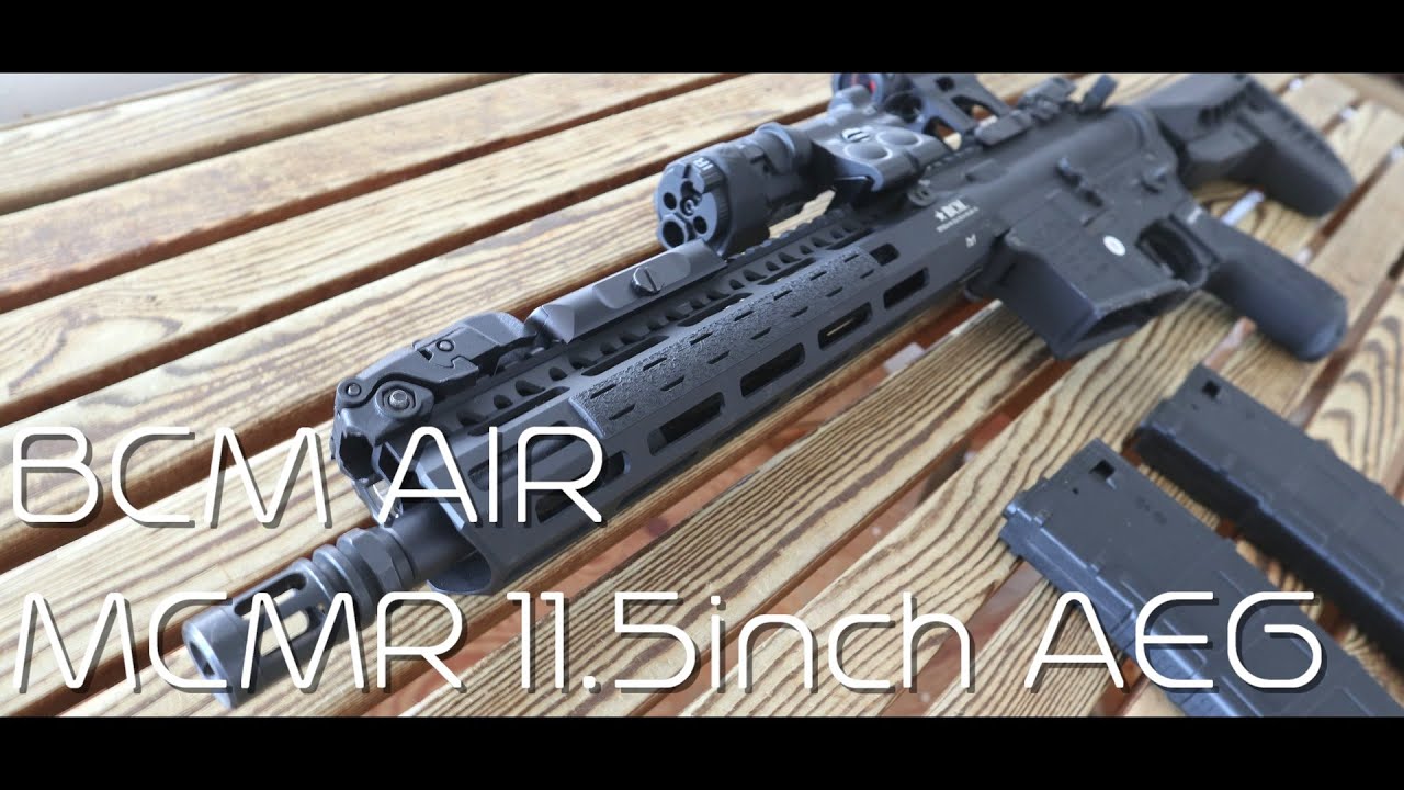 デンソンが行くテキトーなサバゲー 装備紹介編-BCM AIR MCMR 11.5inch AEG - YouTube