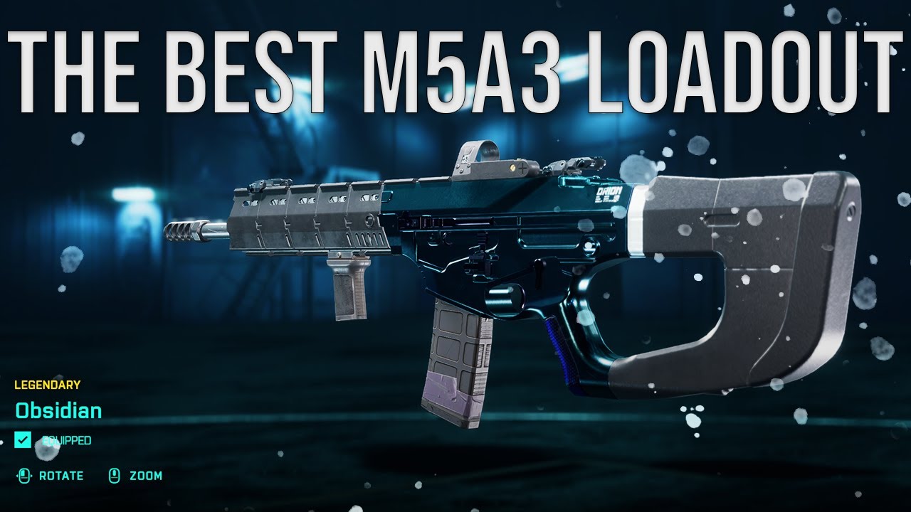 The BEST M5A3 Loadout to give you ZERO recoil - YouTube