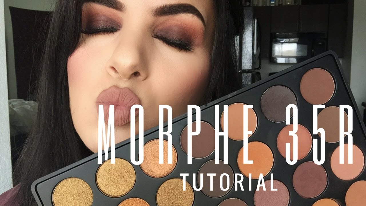 *NEW* MORPHE 35R PALETTE SMOKEY EYE TUTORIAL | itsmeash1ey - YouTube