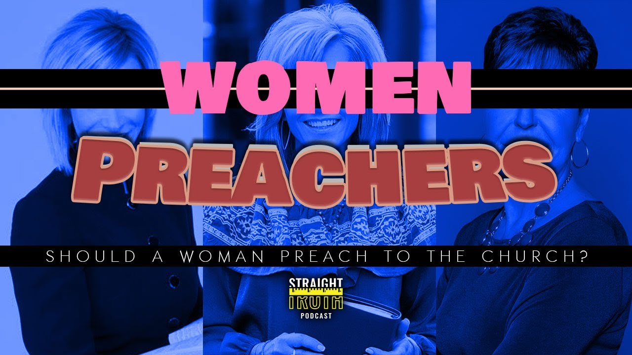 Female Pastor Preaching