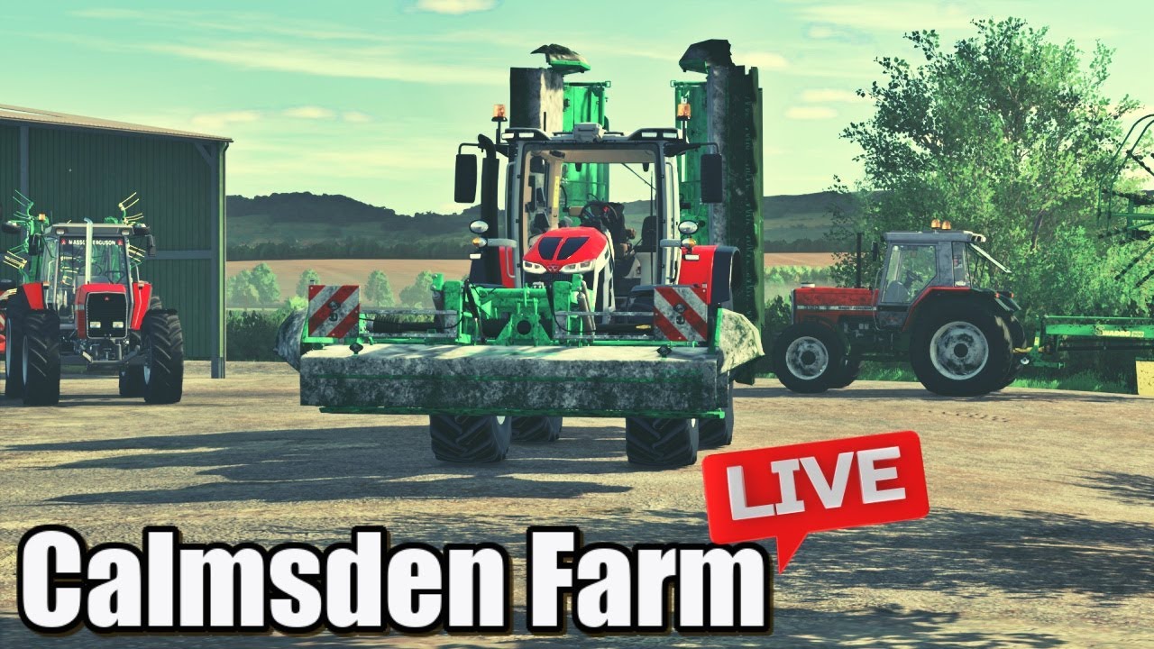 #fs25 Calmsden Farm single player save - YouTube