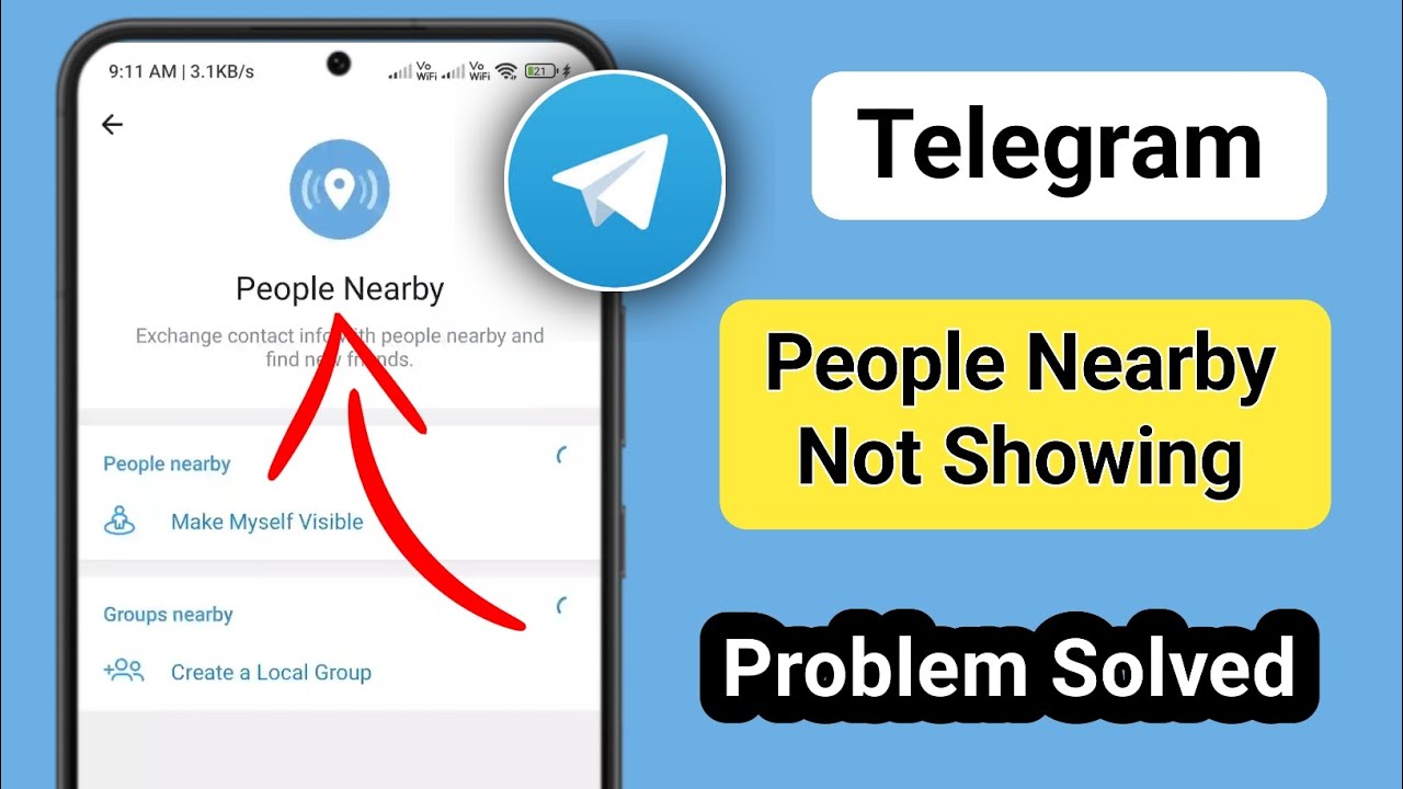 How To Fixed Telegram People Nearby Option Not Showing | People Nearby ...