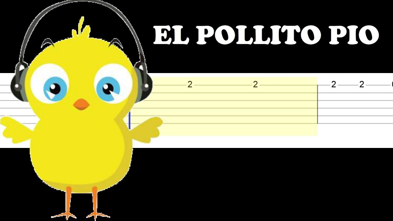El Pollito Pio (Easy Guitar Tabs Tutorial) - YouTube