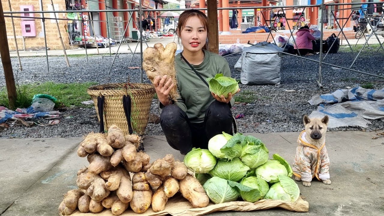 FULL VUDEO 180 days: harvest, wild tubers, green vegetables brought to ...