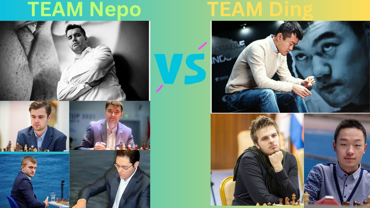 Team Nepo Vs Team Ding: Revealing their Seconds - YouTube