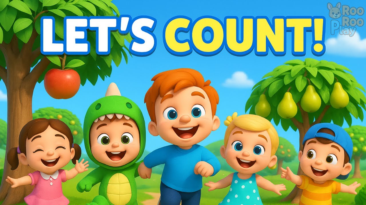 Let’s Count Fruits! 🍎 Fun 3D Kids Song for Learning Numbers ...