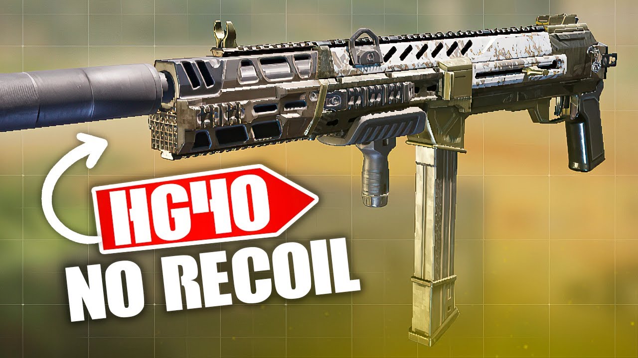 HG 40 COD MOBILE accesorios, mejor clase / NO RECOIL - YouTube