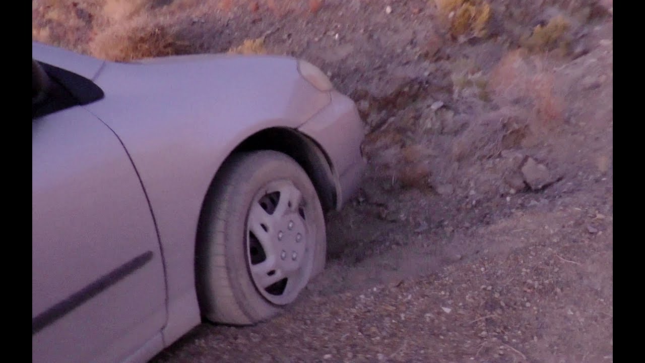 Stuck in a Ditch! Search and Rescue Saves My @$$ and My Car! - YouTube