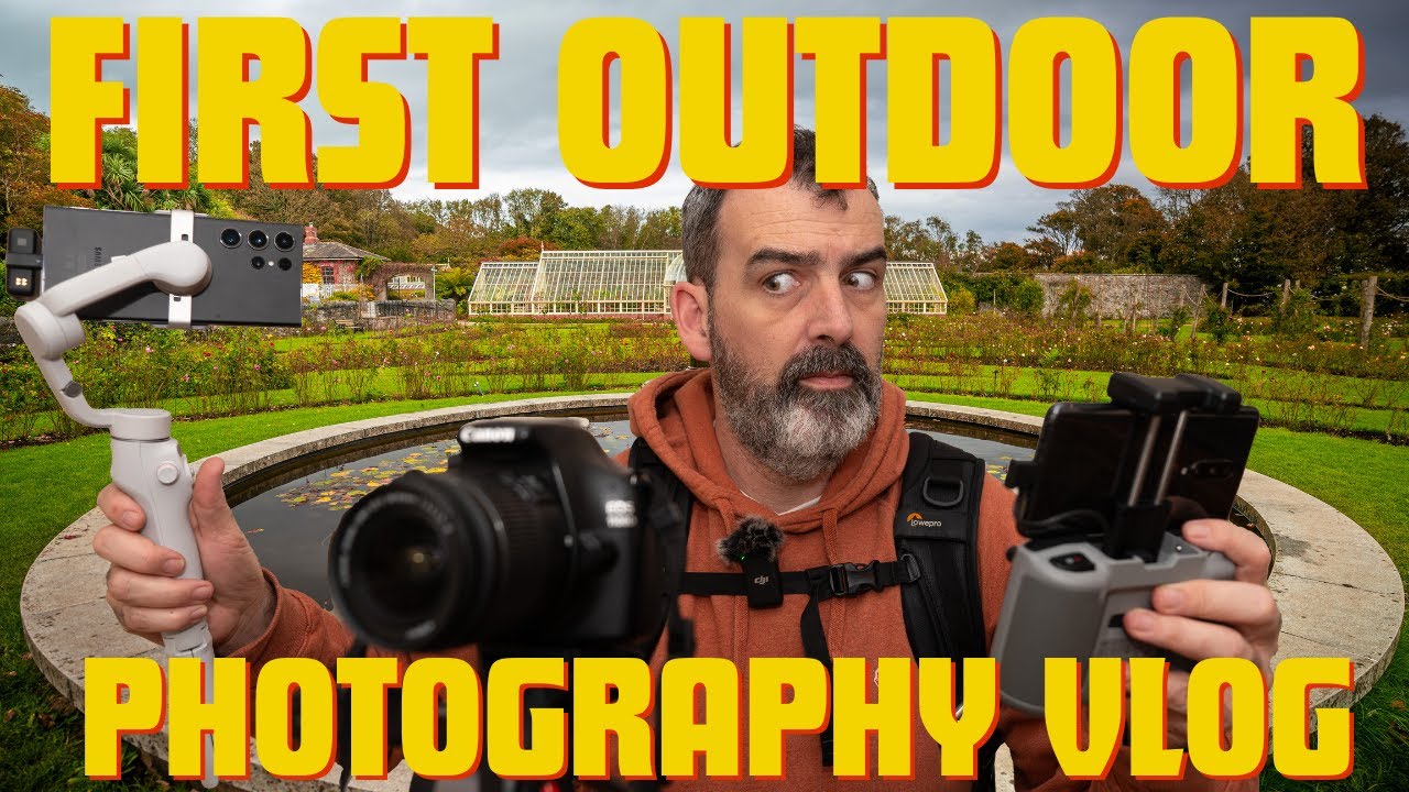 First Outdoor Photography Vlog - YouTube