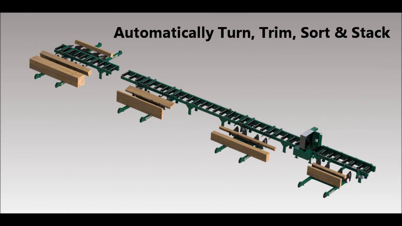 K&B Auto Trim, Sort, and Stack - YouTube