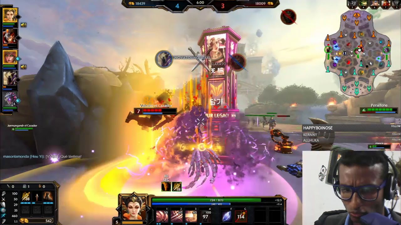 SMITE - Da ji saliendo del hueco recuperando mmr ligas conquista S7 ...