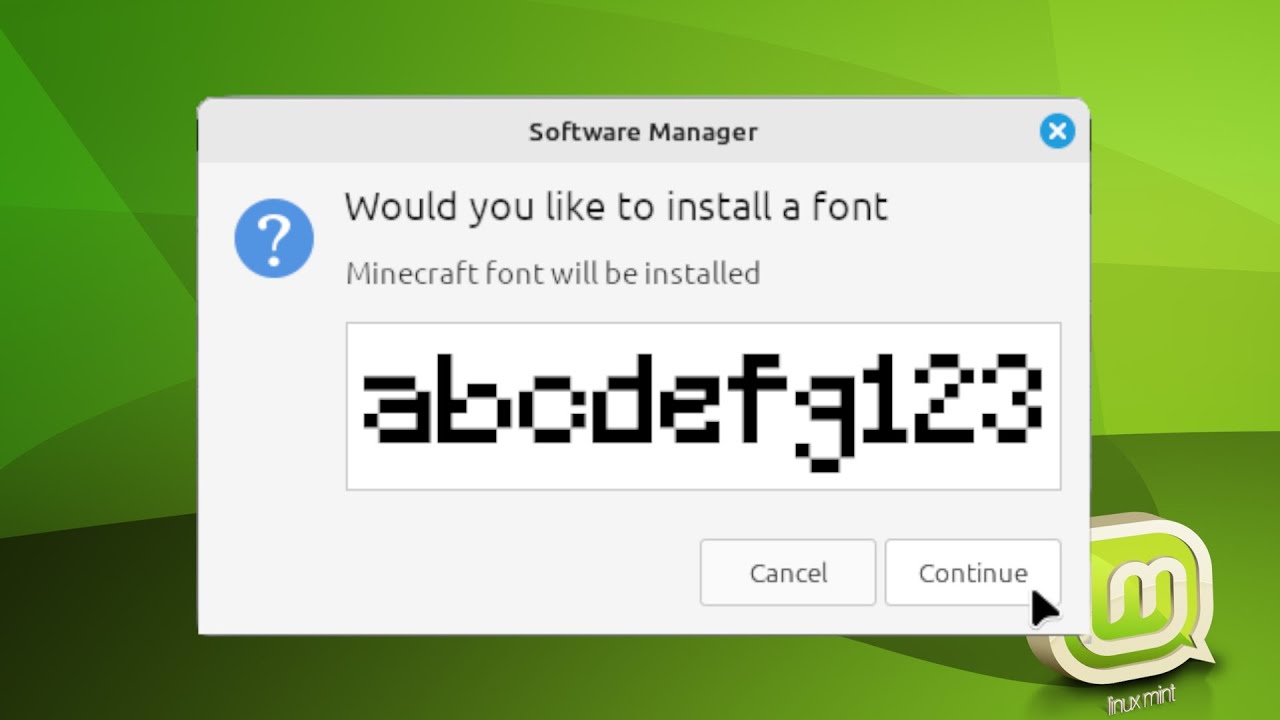 How To Install A Custom TTF Font In Linux Mint (2025) - YouTube