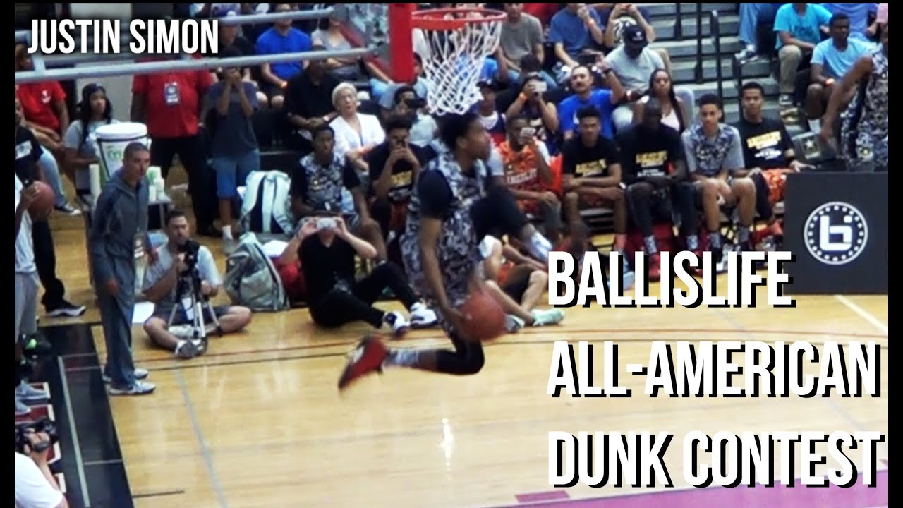 BallisLife 2015 All-American Game Dunk Contest!!! - YouTube