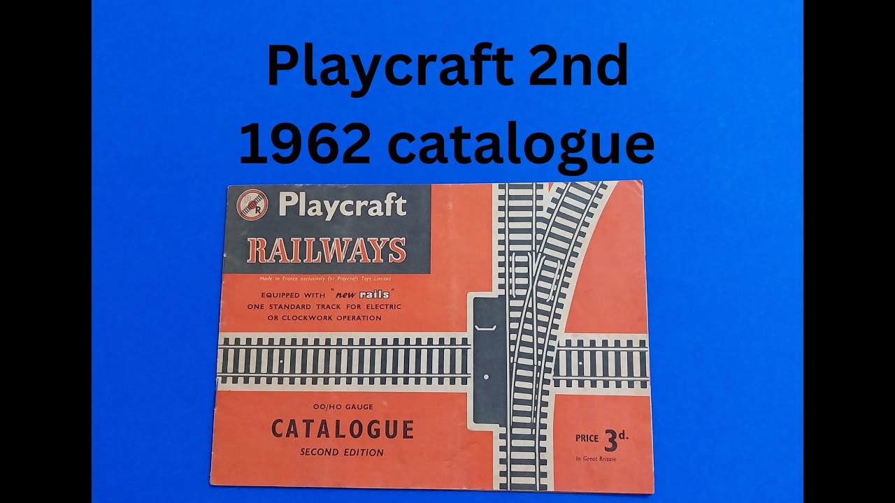 Playcraft 2nd Ed 1962 OO/HO model railways catalogue full look through ...