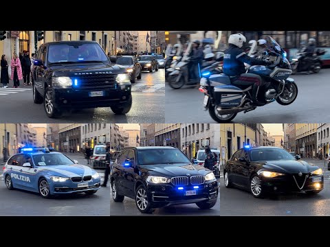 [INPENNATA] SCORTA POLIZIA DI STATO E NOCS PREMIER LIBIA IN SIRENA 🇱🇾 E EMERGENZA