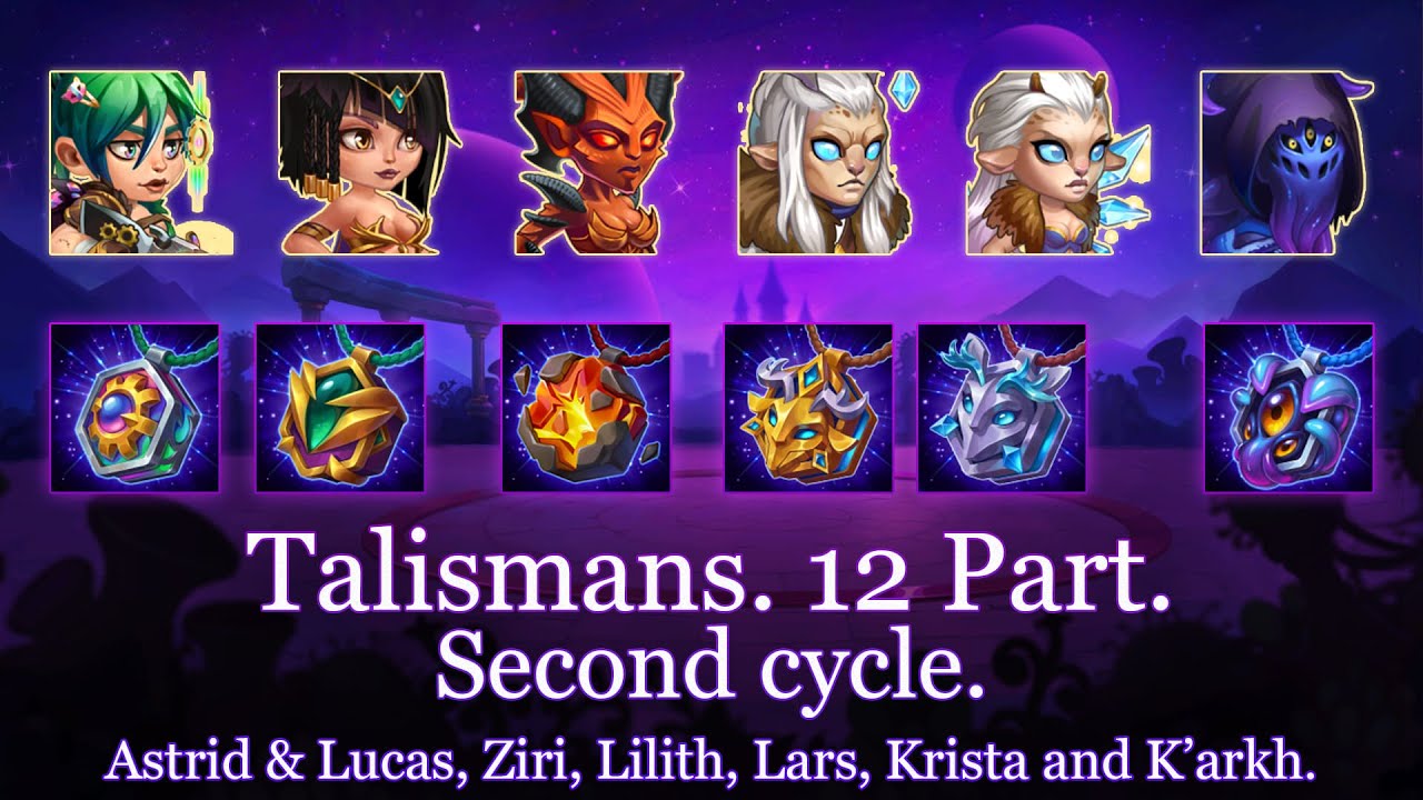 Talismans for Heroes. Part 12. Which Talismans Should I level? Free ...