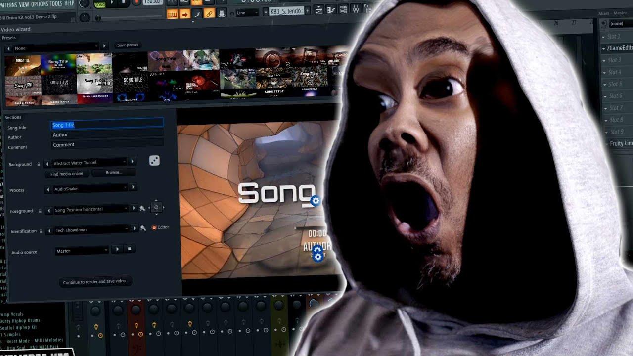 FL Studio 20.7 Update is INSANE! Zgame editor Visualizer - YouTube