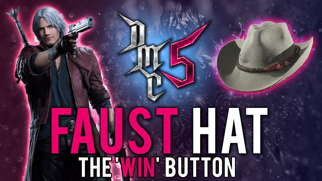 Devil May Cry 5 - Faust Hat Tutorial - The Game Breaker - YouTube