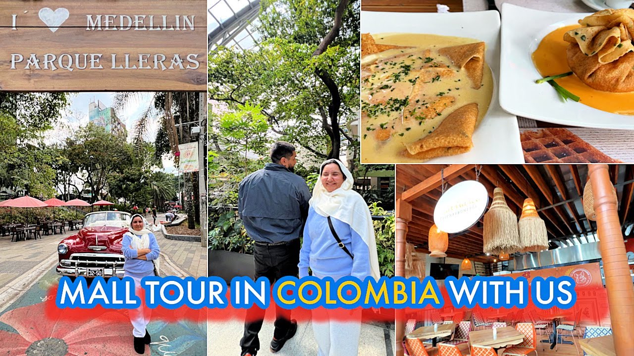 Breakfast/MALL TOUR IN MEDELLÍN COLOMBIA WITH US | SEEING MY SON AFTER ...