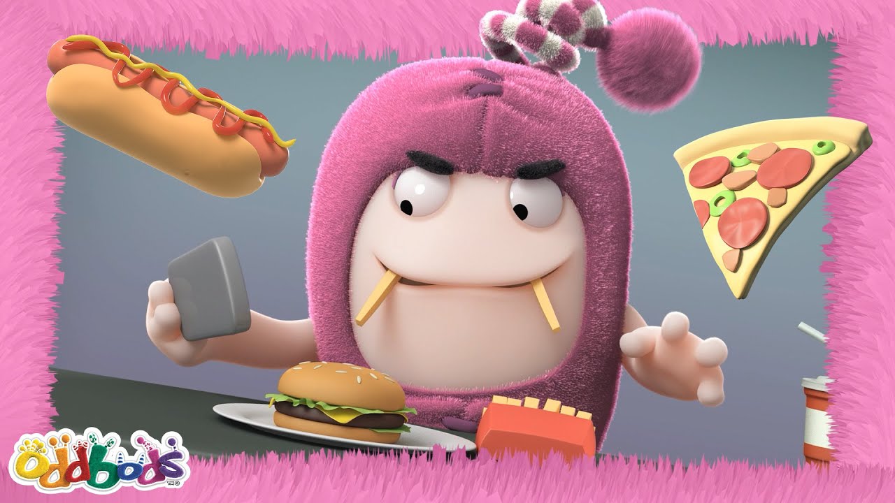 Lunch | Oddbods - Food Adventures | Cartoons for Kids - YouTube