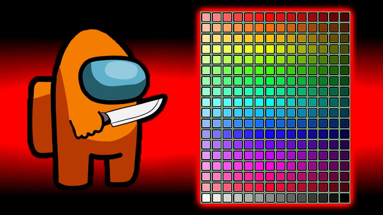 Among Us ESCOLHA A COR QUE QUISER - YouTube