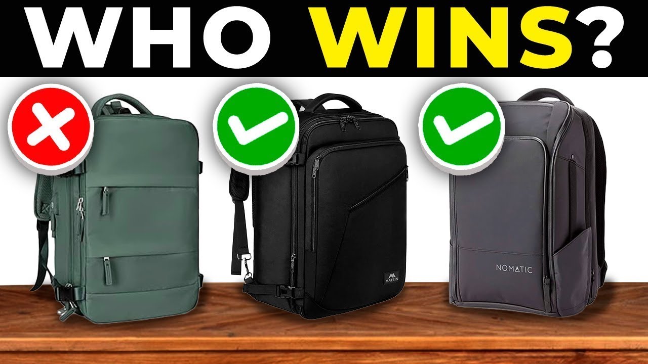 TOP 5 BEST TRAVEL BACKPACKS 2025 | Top BACKPACKS for TRAVEL - YouTube