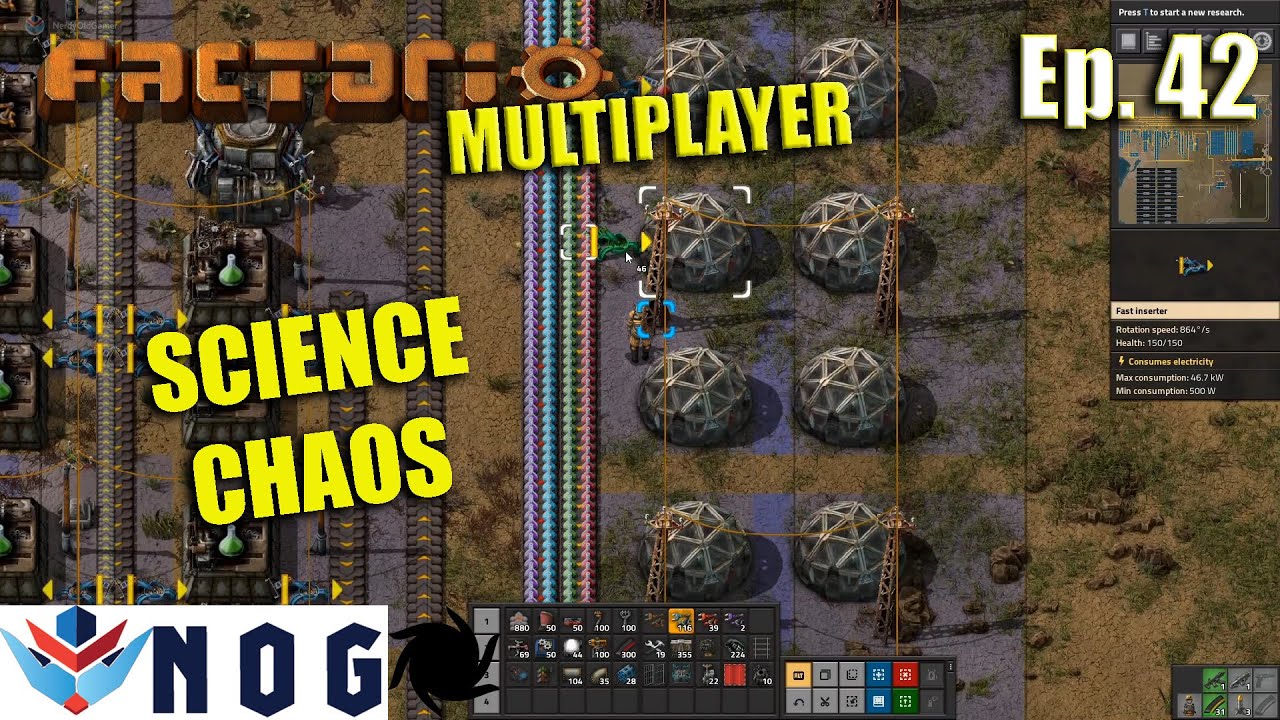 Factorio Multiplayer with STHedgehog Ep42 | MORE POWER - YouTube