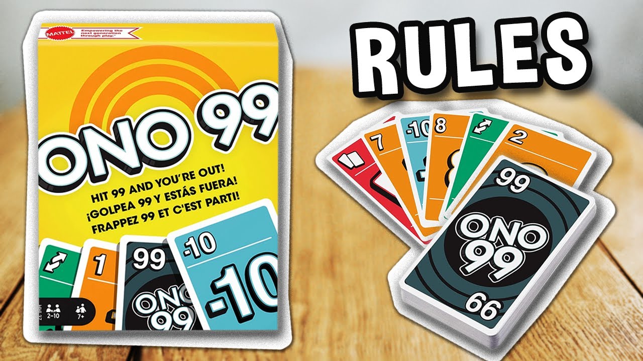 How to play ONO 99 card game (official rules, instructions and gameplay ...
