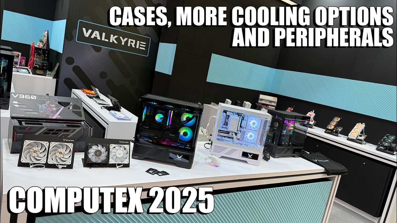 Valkyrie @ Computex - New Cooling Options & Adding Peripherals To The Mix - YouTube