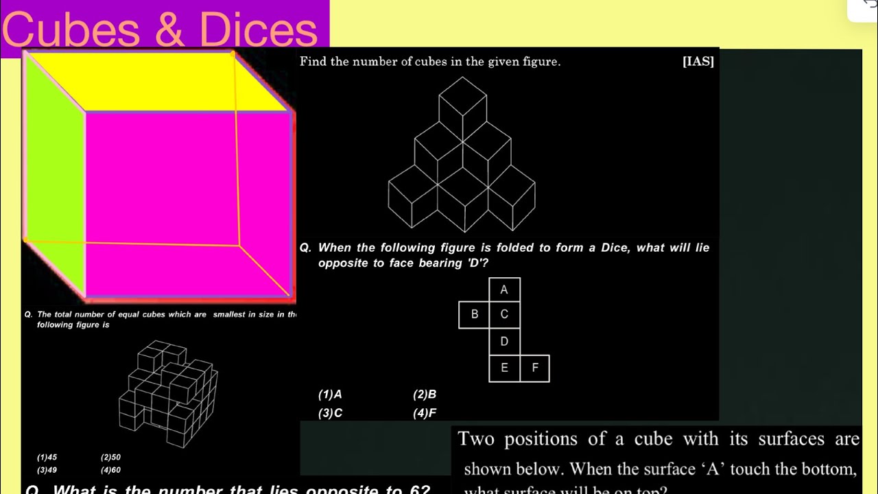 DICE AND CUBES - YouTube